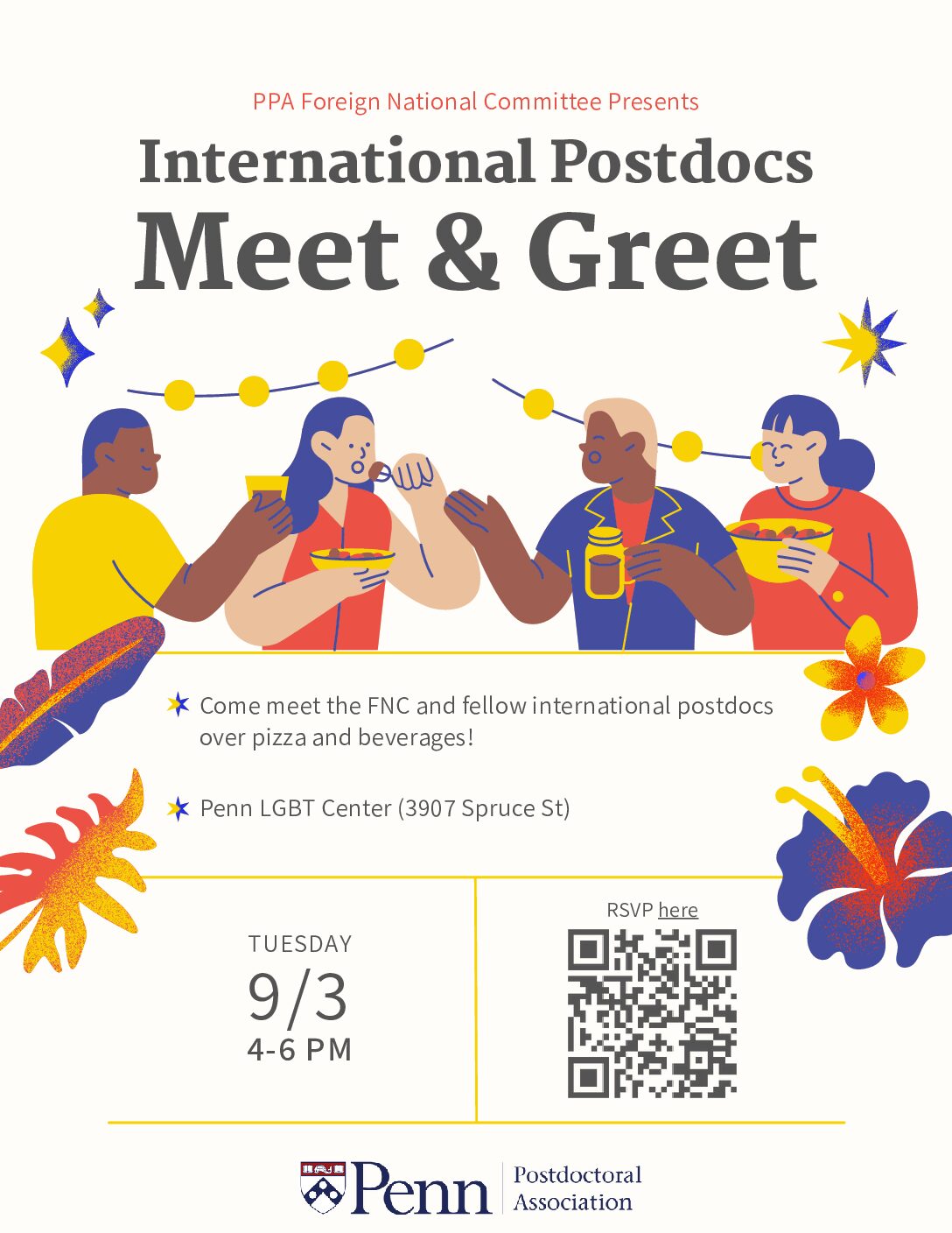 Penn Postdoctoral Association (PPA) International Postdoc Meet & Greet - Office of Postdoctoral ...